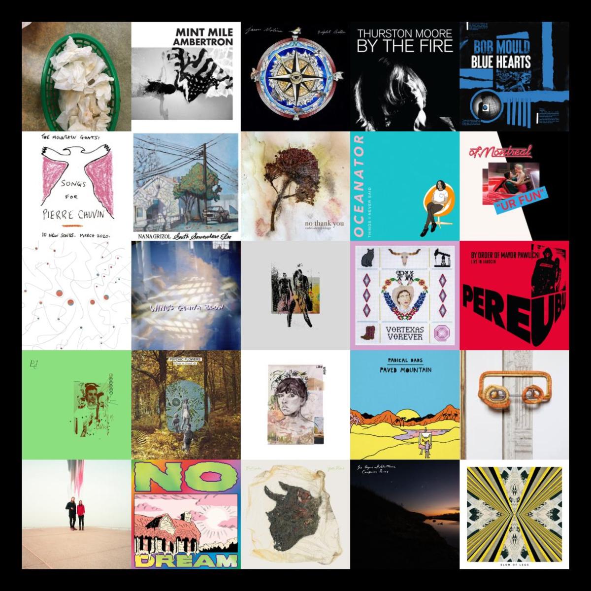 My 100 Favorite Albums from 2020 (Part 3 of 4) – Rosy Overdrive